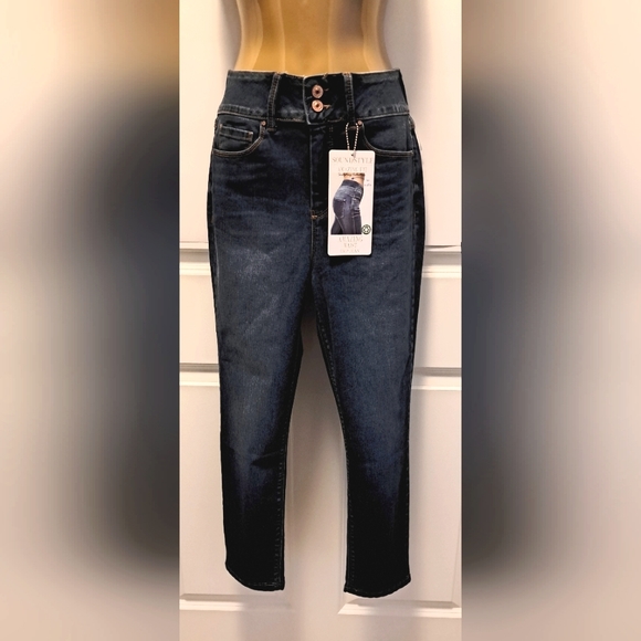 Sound Style | Jeans | Sound Style No Muffin Top Double Button Jeans ...